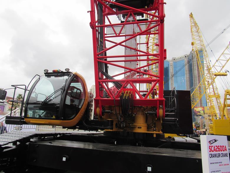 Sany America debuts two new crawlers, SCA1000A and SCA2600A