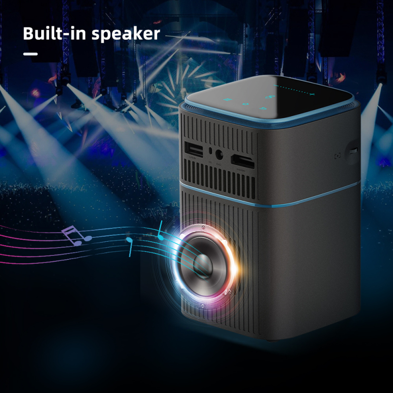 ThundeaL 2K 4K Mini DLP Projector Portable Pico Smart Android 9 Wifi ...