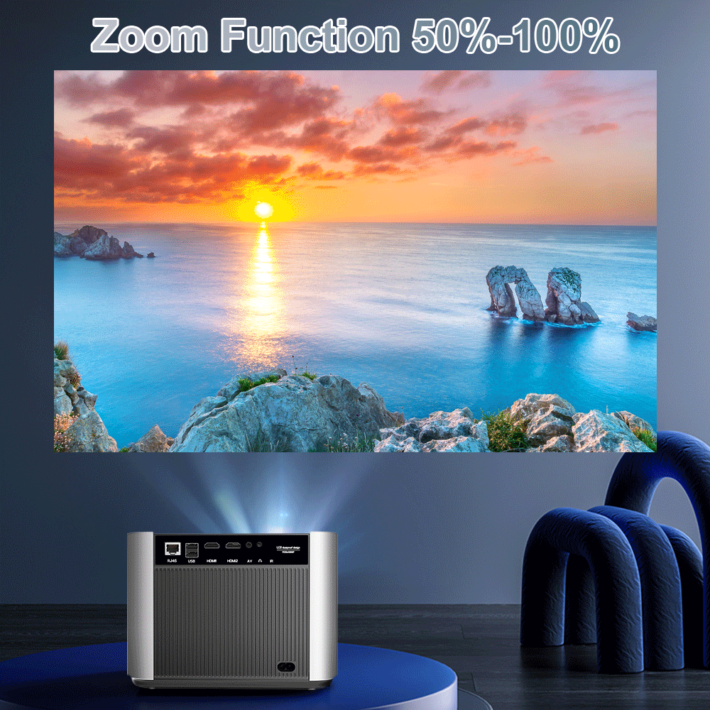 ThundeaL TDA6 Full HD Projector 1080P 2K 4K Video Home Theater Auto ...