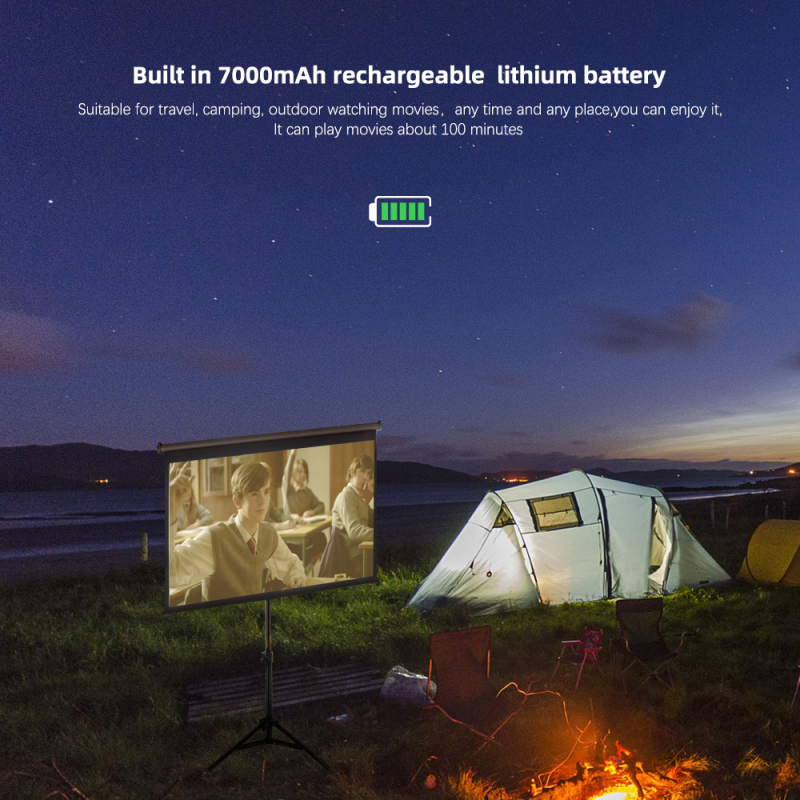 ThundeaL 2K 4K Mini DLP Projector Portable Pico Smart Android 9 Wifi ...