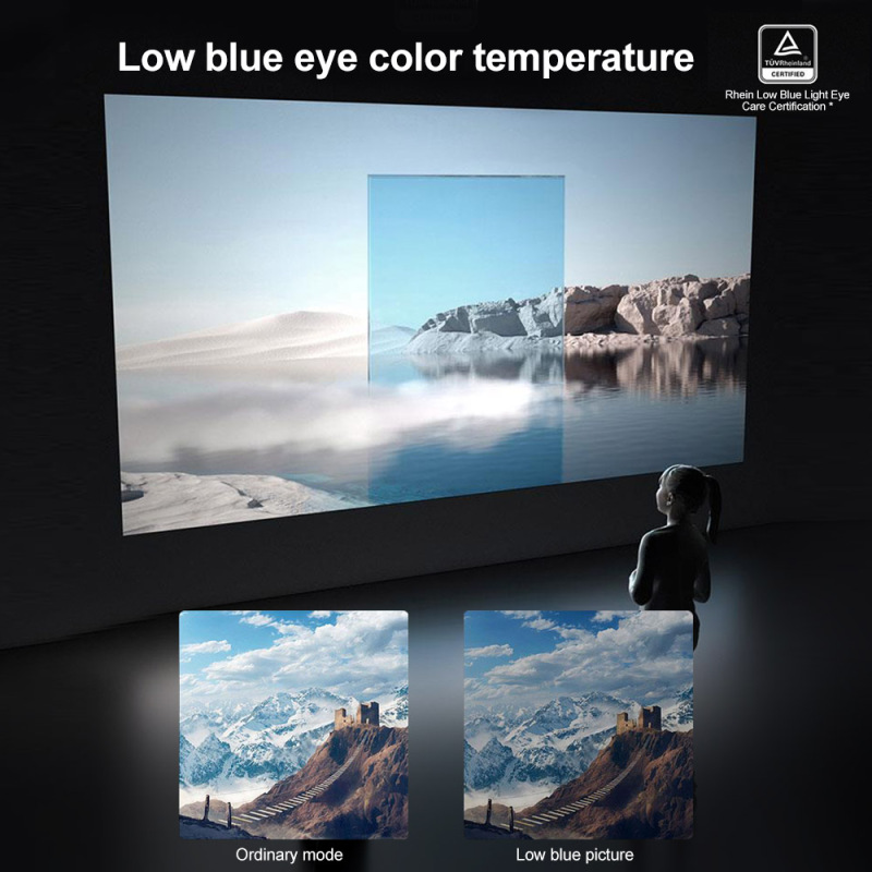 ThundeaL Full HD 1080P Projector TD98 WiFi LED 2K 4K Video Movie Beam ...