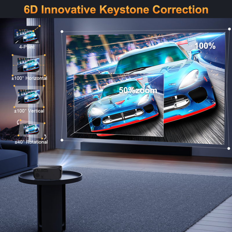 ThundeaL Full HD Projector TD97 Pro 1080P 2K 4K Video Portable ...