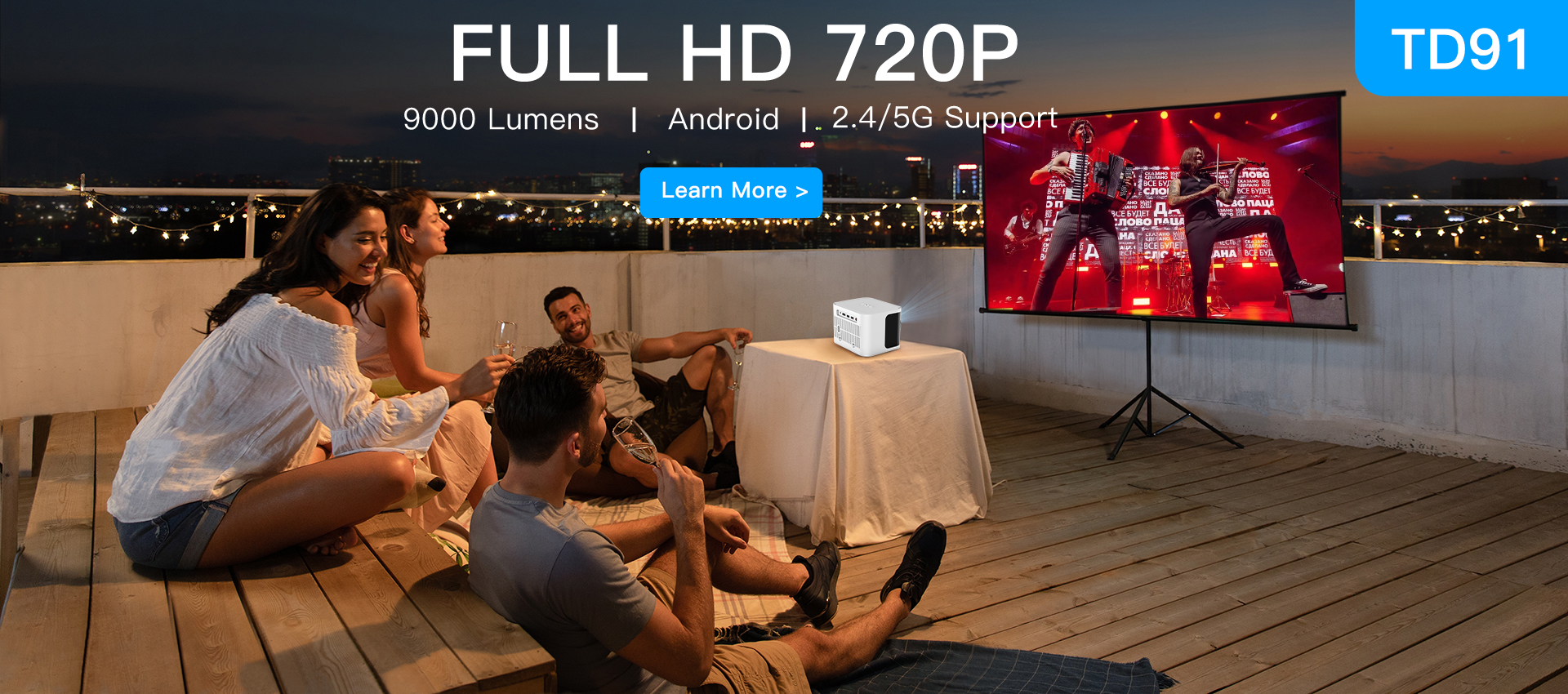 THUNDEAL,HD smart projector,mini projector,peojector dlp