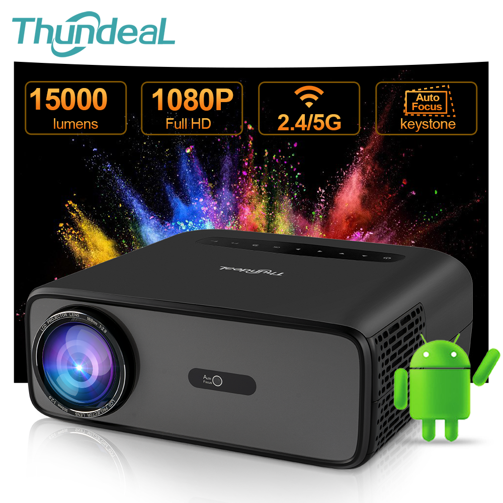 ThundeaL Full HD Projector TD97 Pro 1080P 2K 4K Video Portable ...