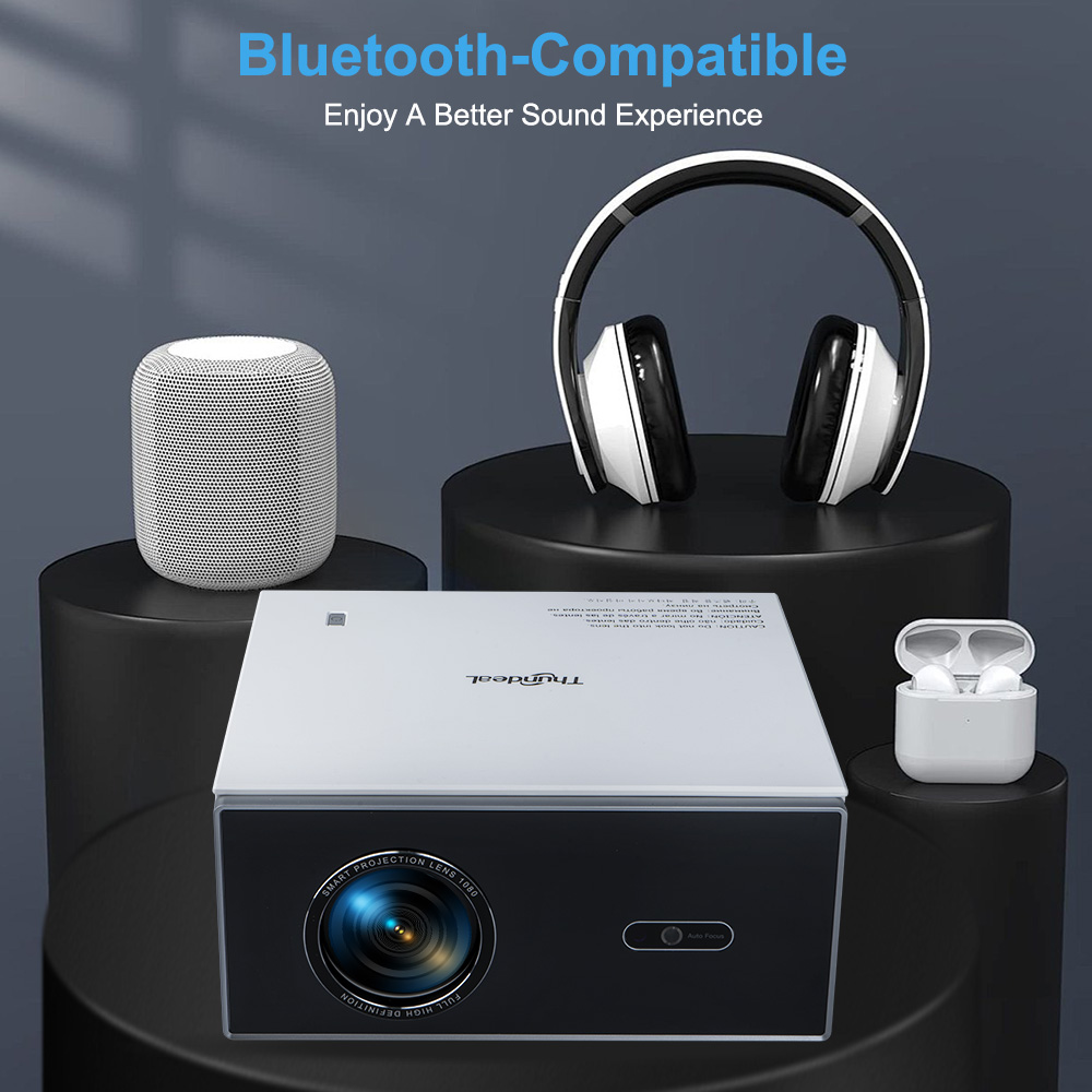 ThundeaL 2K 4K Full HD 1080P Projector TDA7W 2G 32G Android 13 WiFi 6 ...