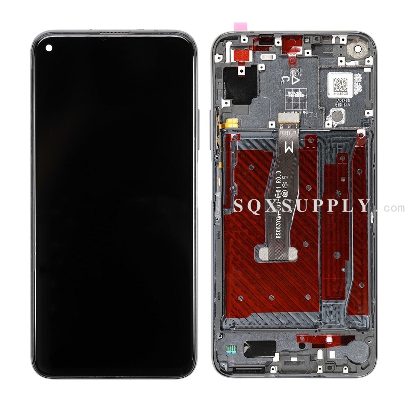 Huawei Honor 20 LCD Screen with Digitizer and Front Frame Assembly ...