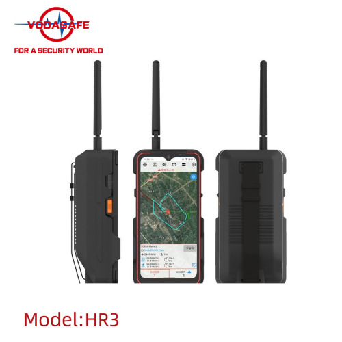 New Black Handheld Drone Detection And Location Detection Equipment