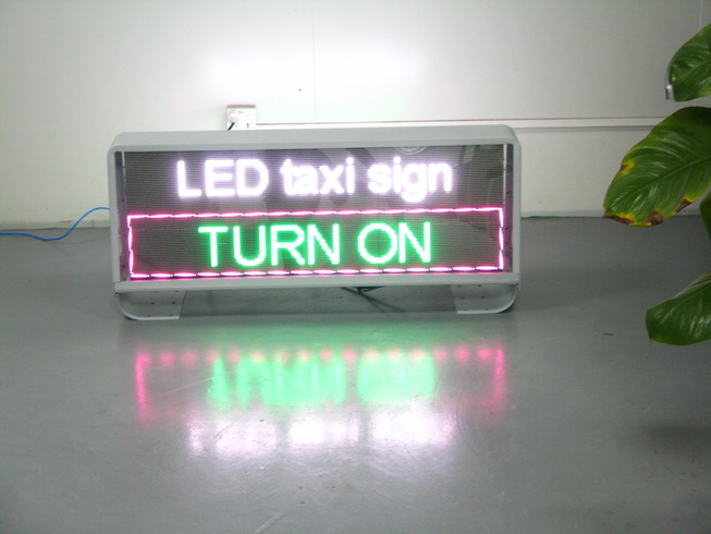 LED taxi display