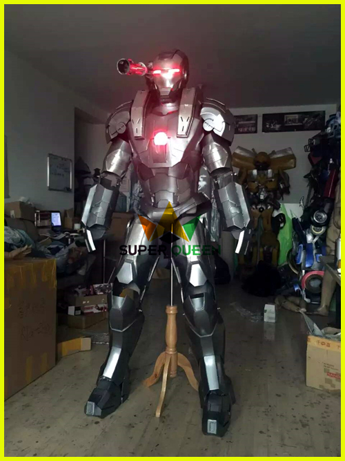 Popular Halloween Cosplay Iron Man War Machine Costume for Adults