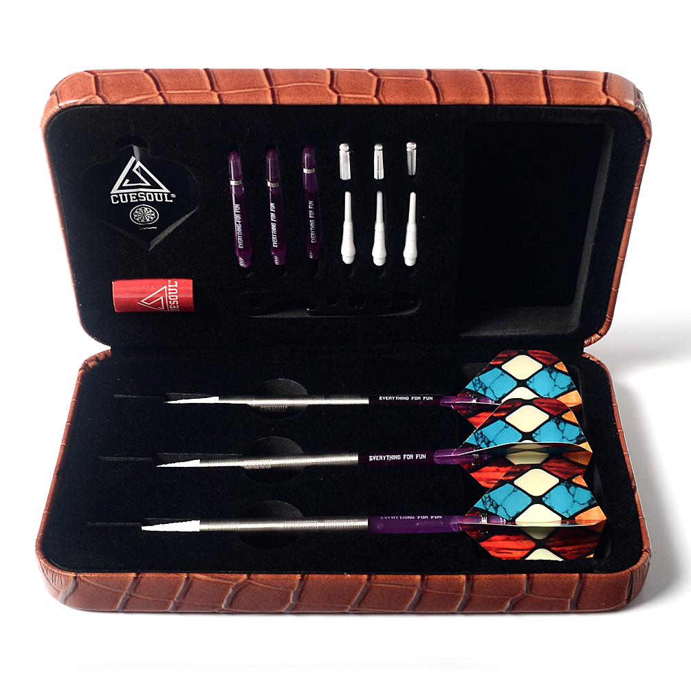 CUESOUL Sword-Shadow 95% Tungsten Soft Tip Dart Set