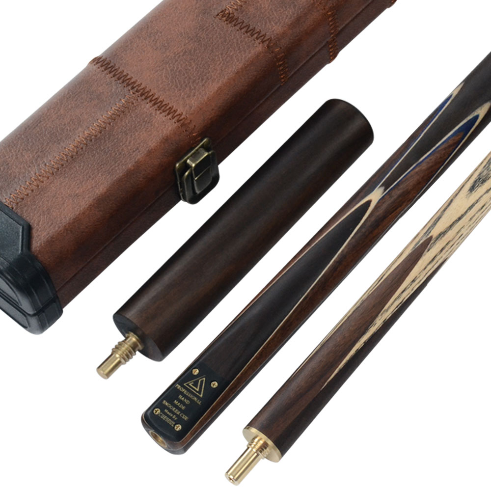 CUESOUL 9.5mm,18oz, Handcraft 57inch 3/4 Jointed Snooker Cue With Mini ...