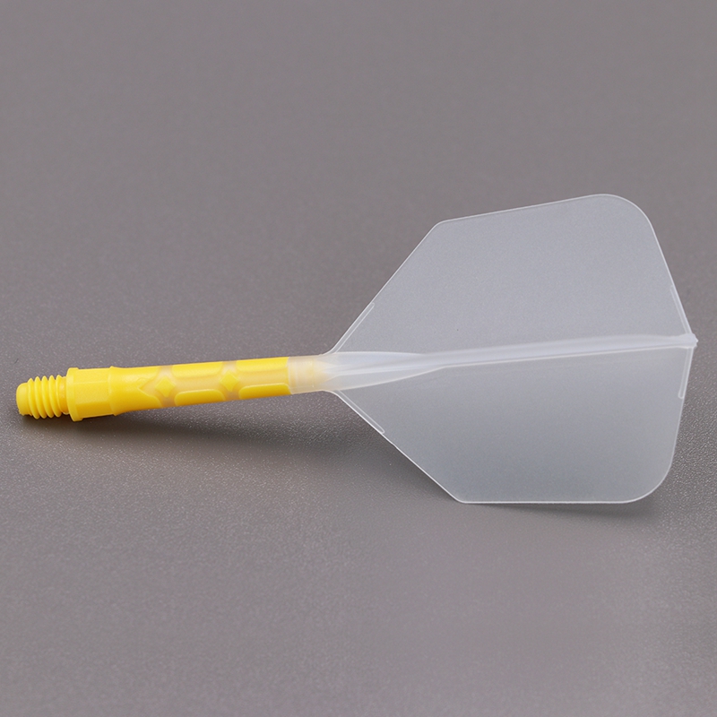 CUESOUL ROST T19 Integrated Yellow Dart Shaft and Ice Flight, Big Wing ...