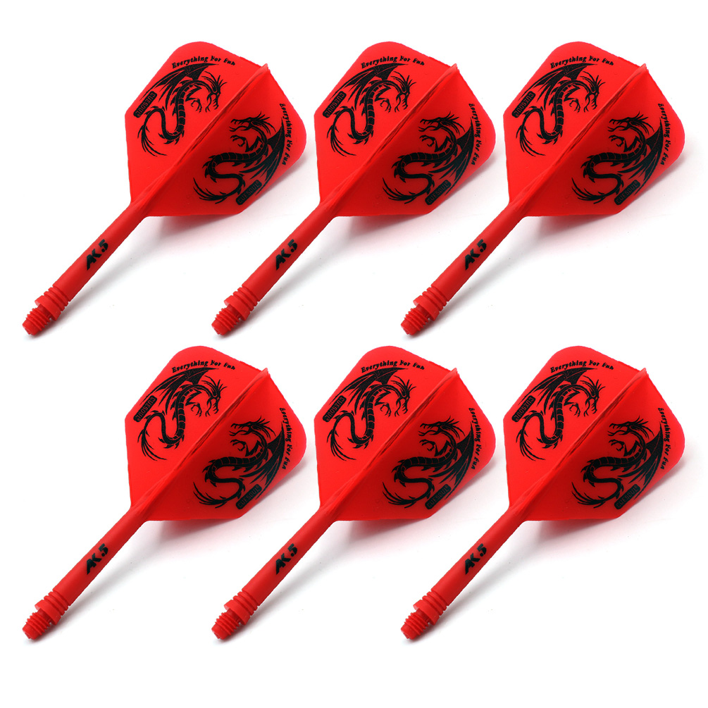 CUESOUL 3 Sets Integrated Dart Shaft and Flights,Dart Shaft Length 21mm ...