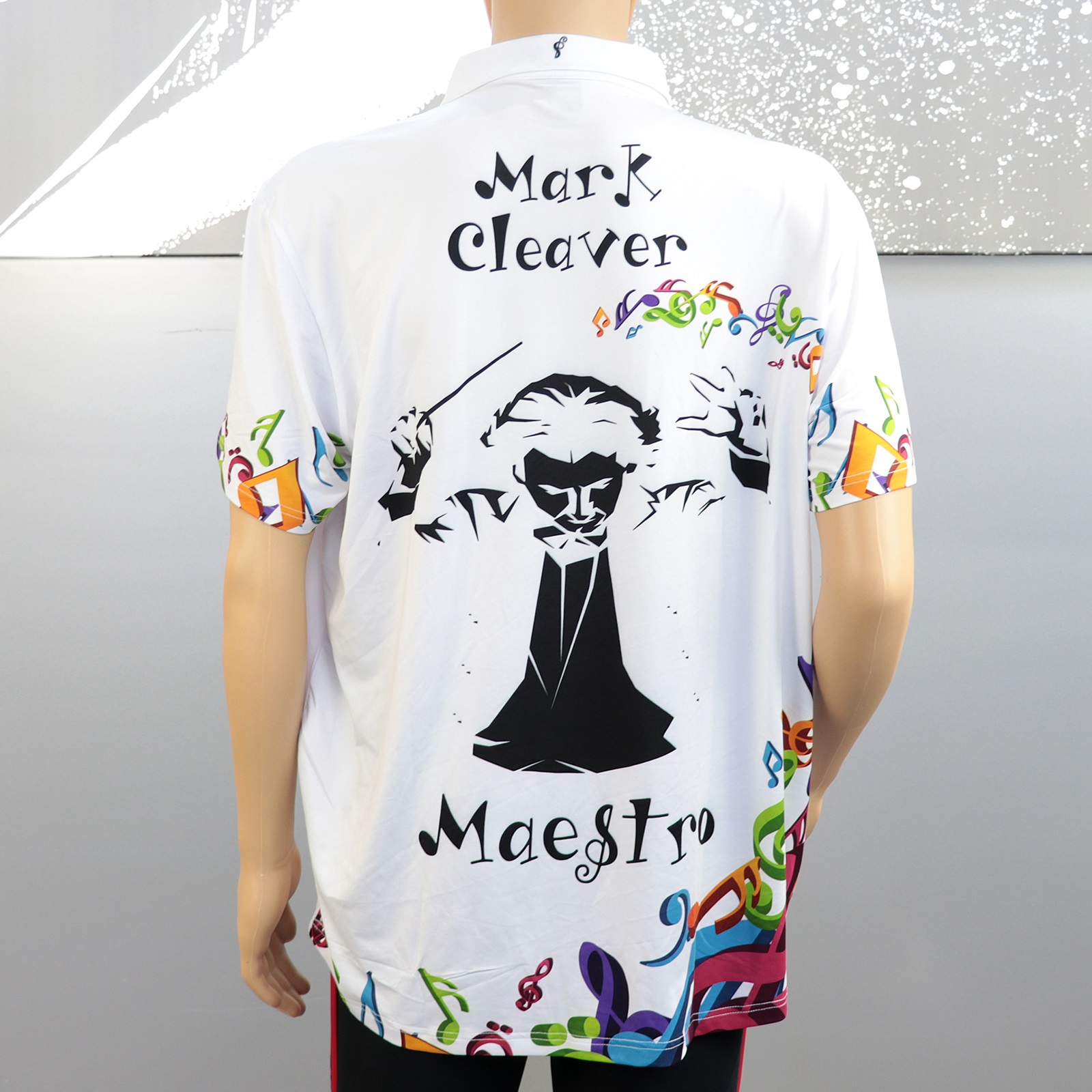 CUESOUL Mark Cleaver can be Personalised for Teams Dart Shirt