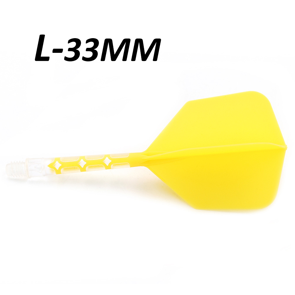 CUESOUL ROST T19 Integrated Ice Dart Shaft and Yellow Flight, Big Wing ...