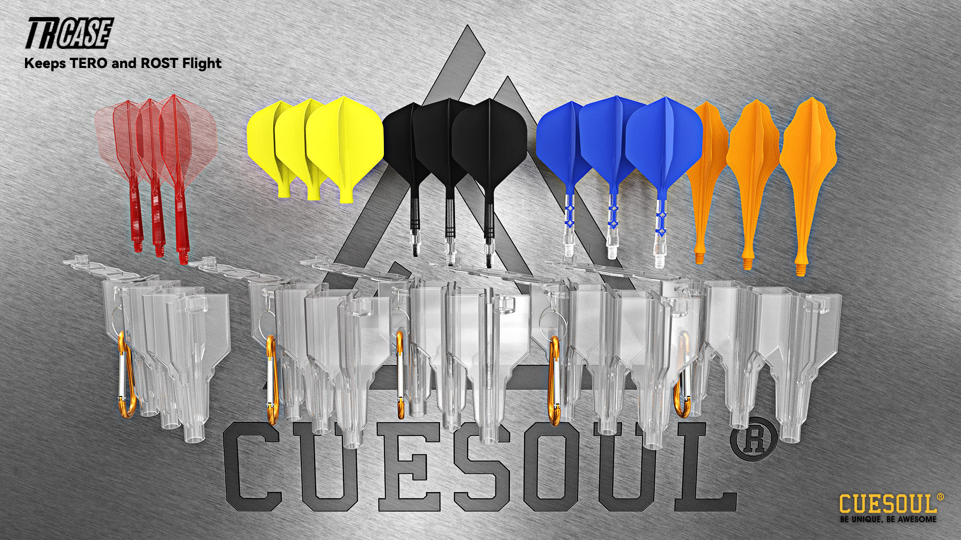 CUESOUL TR Case Dart Flight Case Designed for TERO and ROST Flights