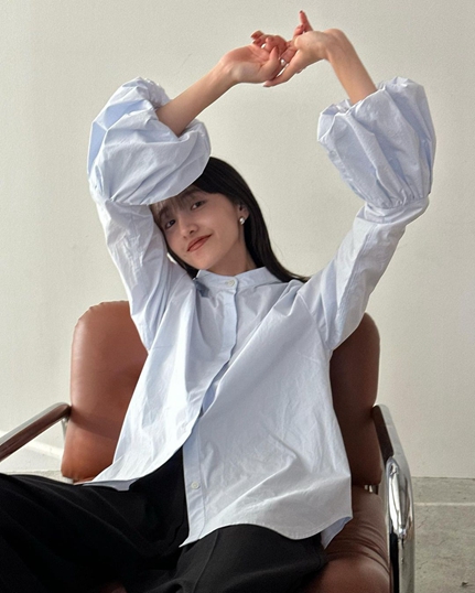 BALLOON CUFF SHIRT