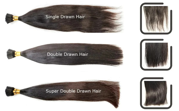 What Is Super Double Drawn Hair?