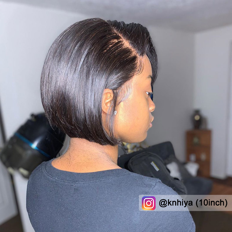ulahair bob closure wigs|lace front bob closure with body wave deep wave