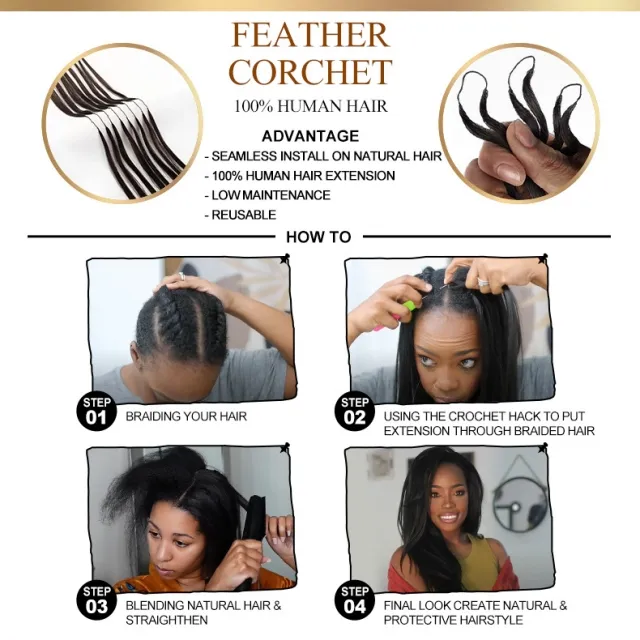 How to Install Human Crochet Hair | Ula Hair