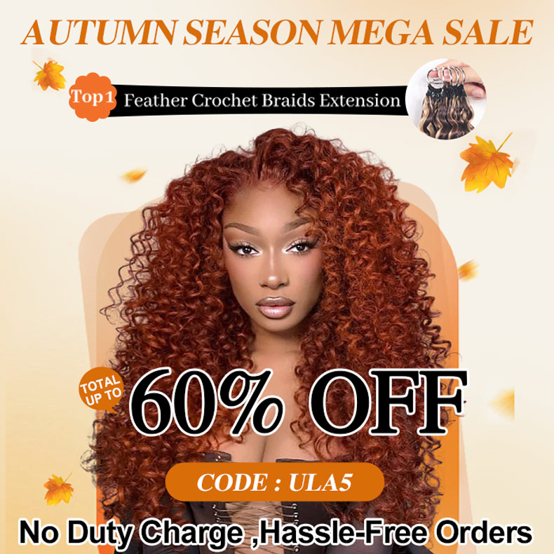 【Feather Crochet Braids】Loose Deep Wave Micro Ring Loop Crochet Soft ...