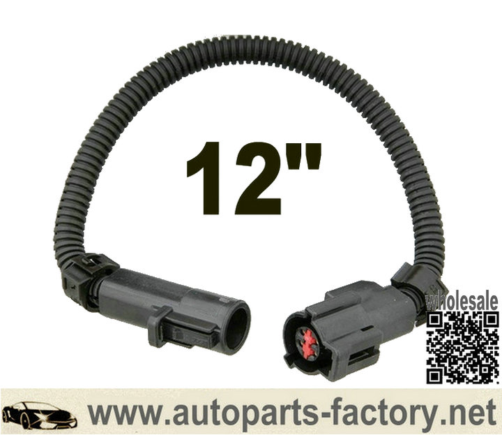 Oxygen O2 Sensor 12" Extension Wire Harness w/ OE Plugs 86-09 Mustang