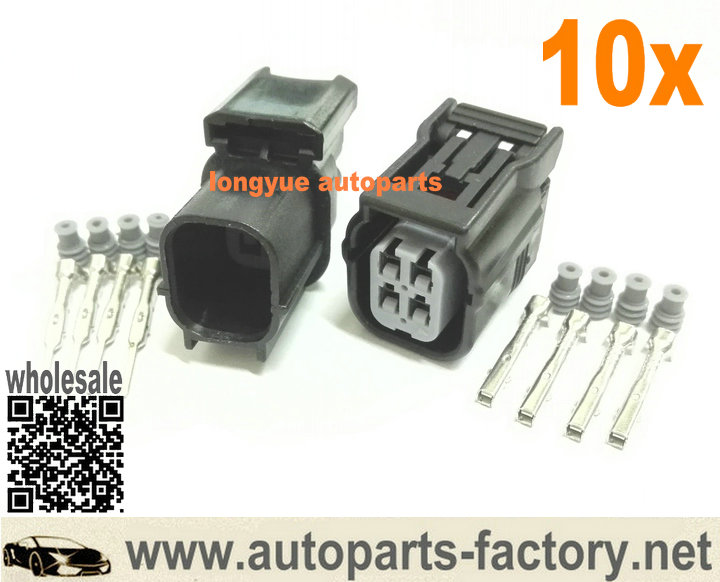 long yue 4 pin HV .040 sensor repair connector kit- with Terminals and ...