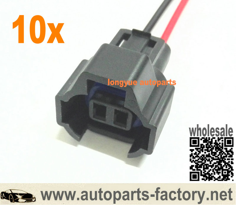 NSO Nippon Denso Universal Electrical Connector pigtail dual slot