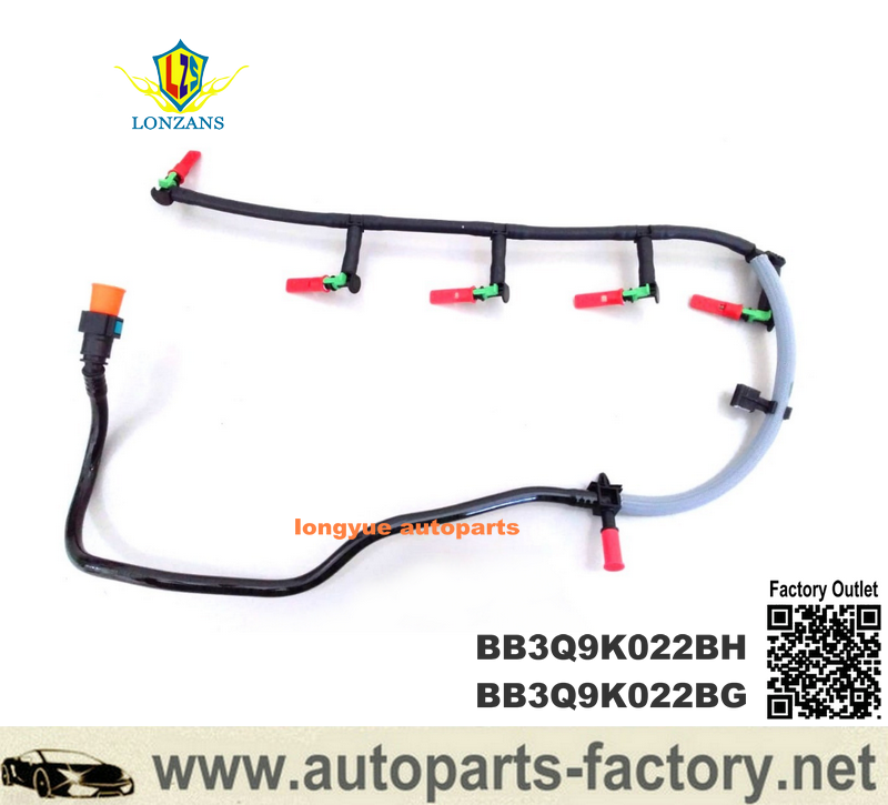 Fuel Injection Oil Return Hose Pipe BB3Q9K022AG for Ford Ranger 2.2/3 ...