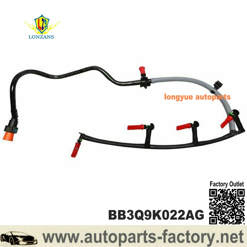 Fuel Injection Oil Return Hose Pipe BB3Q9K022AG for Ford Ranger 2.2/3 ...
