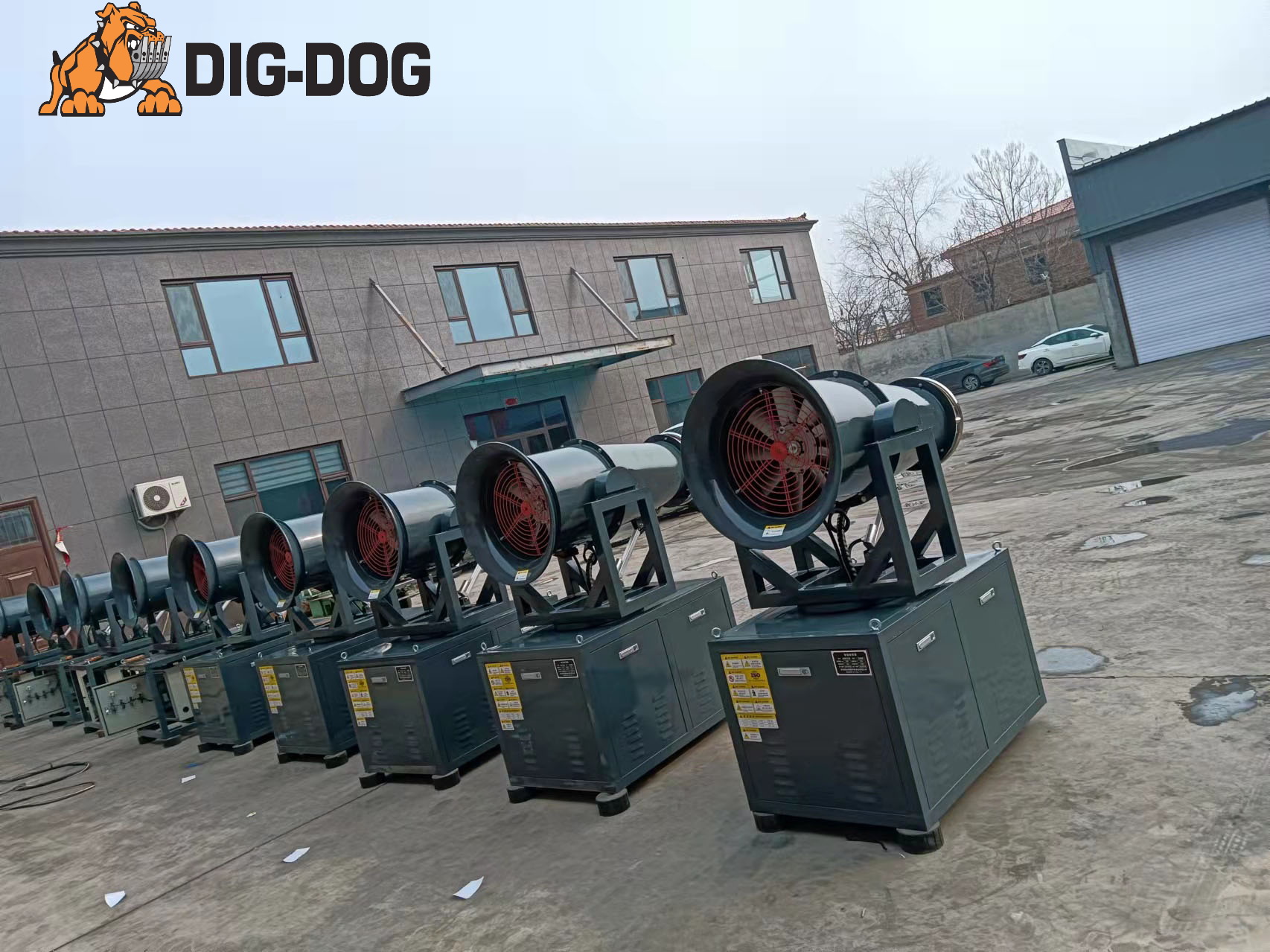 What is The Fog Cannon Dust Suppression System?