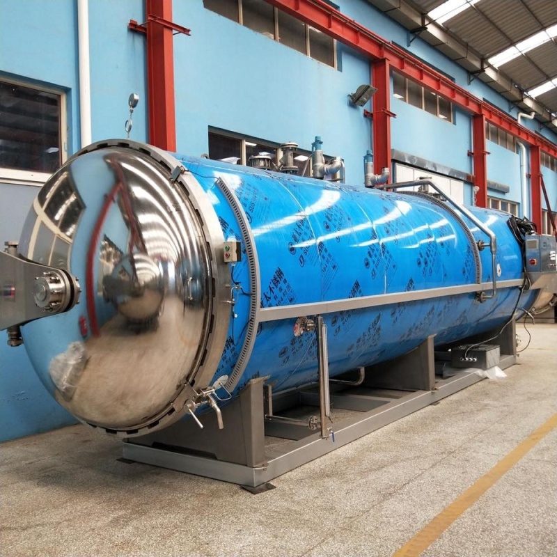 Full Automatic Vacuum Tuna Pre-Cooker Sterilizer