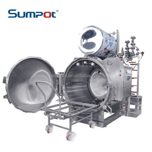 Full Automatic Water Spray Rotary Retort Machine (Full Spray),Water ...