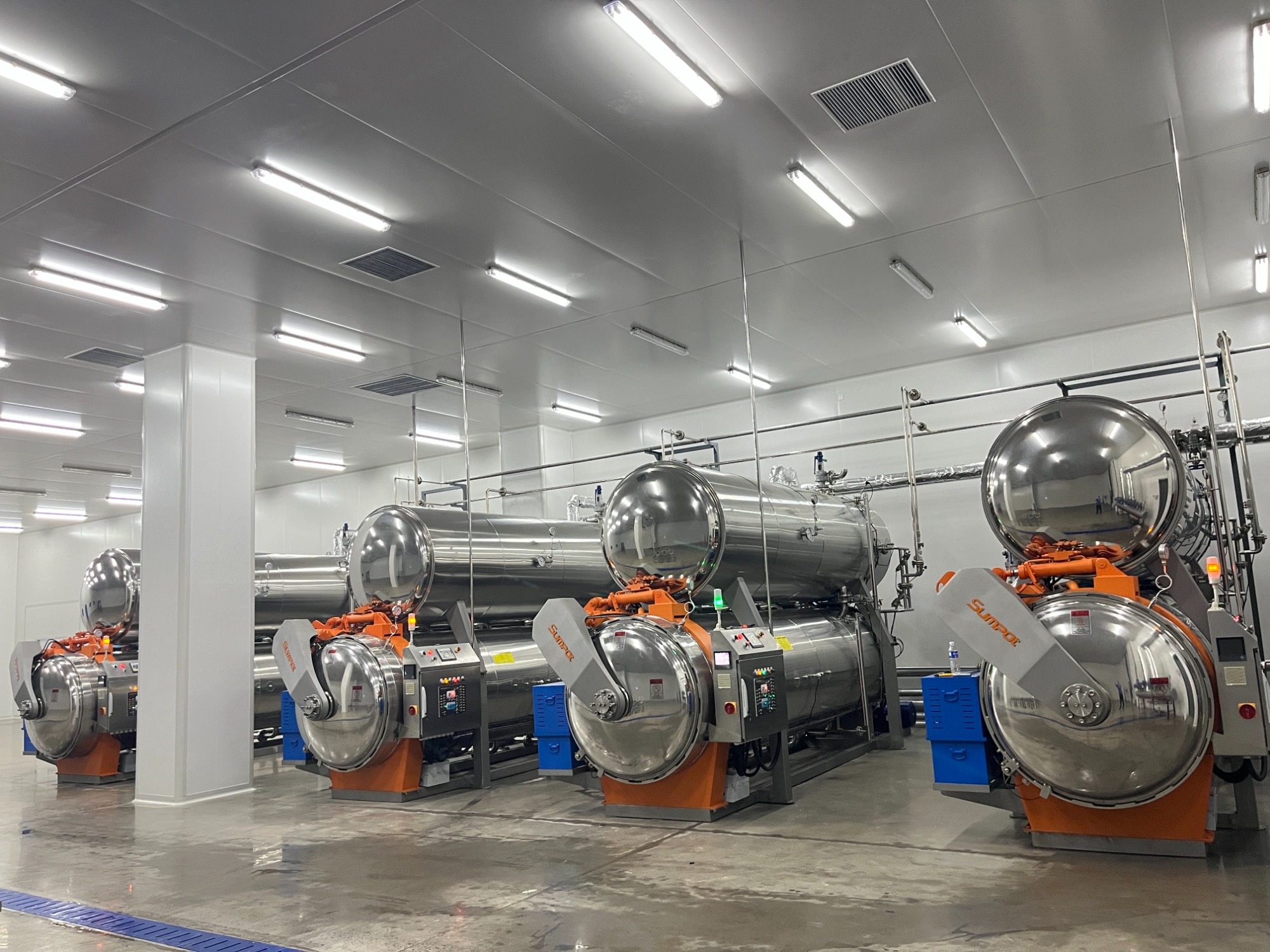 Water Immersion Rotary Retort Machine,Rotary Retort Machine