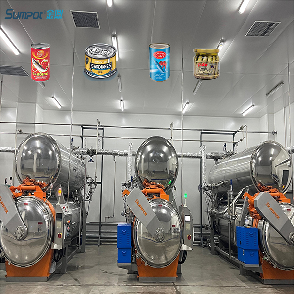 Sterilization of Canned Sardines Using Retort Machines