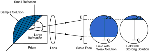 Block Diagram Of Refractometer And Functions Of Its Componen
