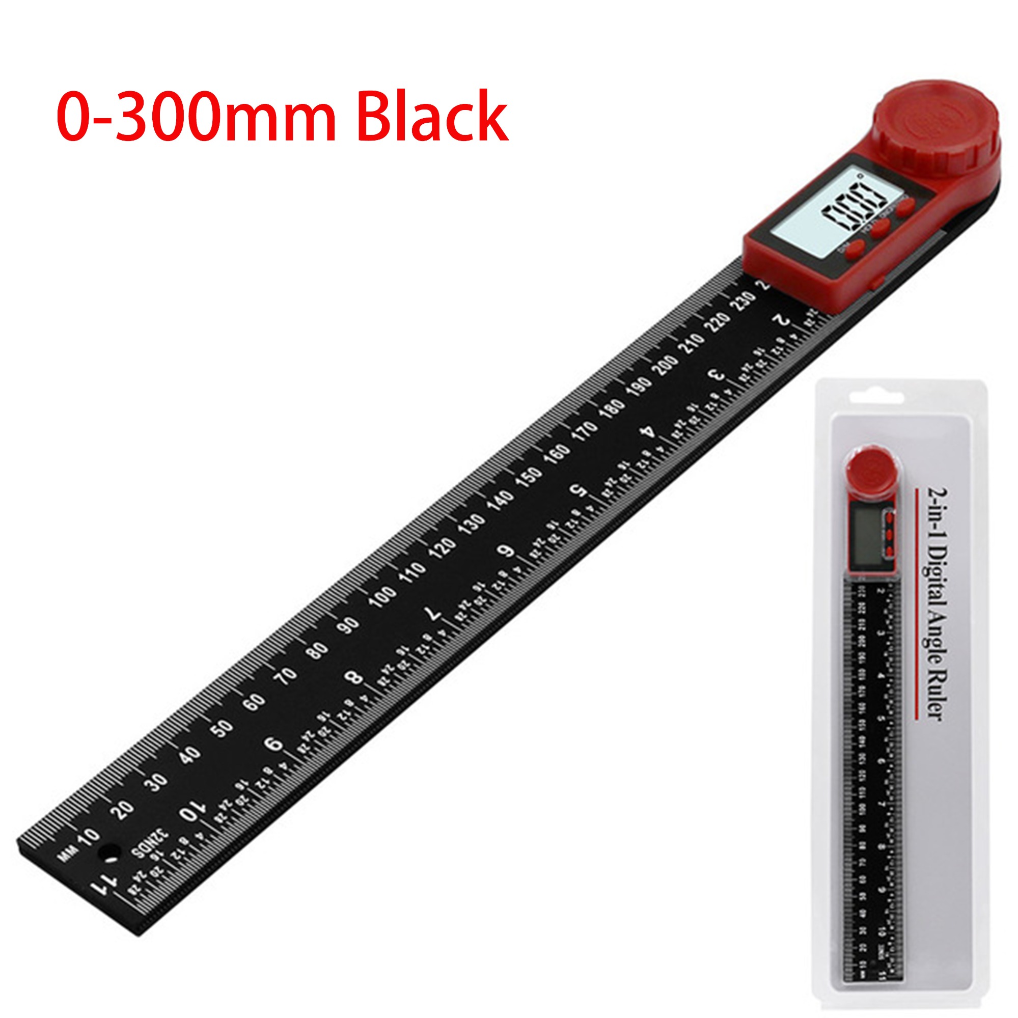 200mm 300mm digital instrument angle inclinometer angle digital scale ...