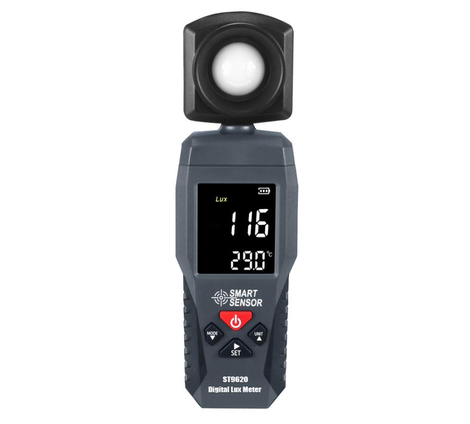 Digital Lux meter Light Meter 3 Range Photometer Light Detector ...