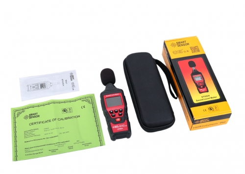 Digital Sound Level Noise Meter Decibel Detector Audio Tester Color LCD ...