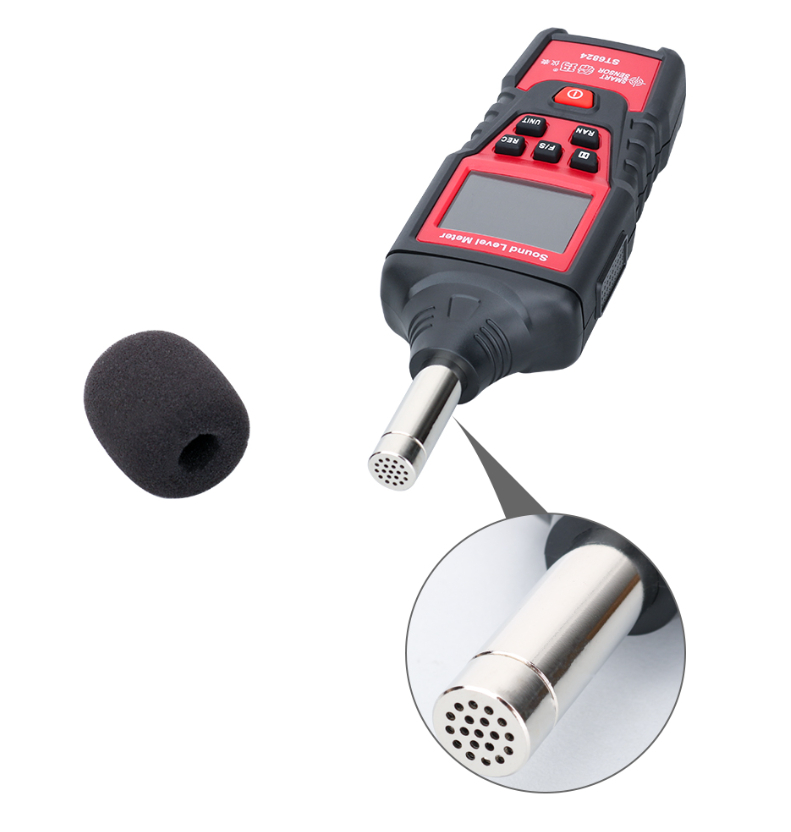 Digital Sound Level Noise Meter Decibel Detector Audio Tester Color LCD ...