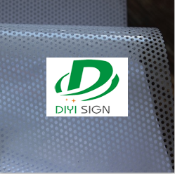 Transparent one way vision,Sticker materials