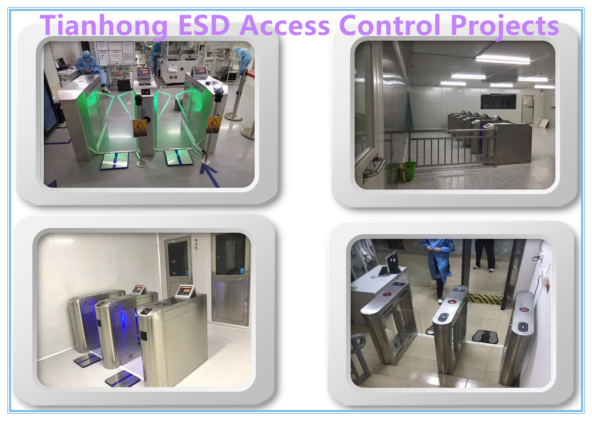 ESD Access Control Turnstile