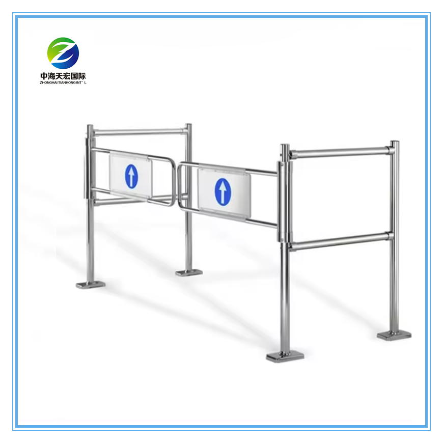 Manual Supermarket Swing Gate Turnstile