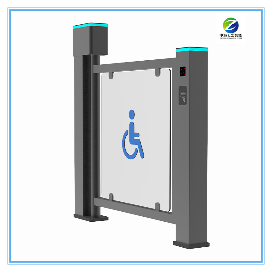 Self-closing Pedestrian Gate Turnstile