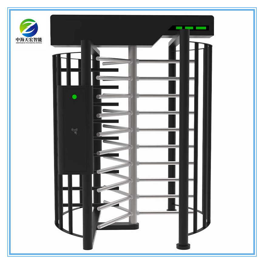 New Full Height Turnstile with Powder Coating Steel & Stainless STeel