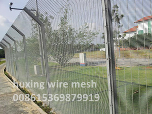 Anti Climb 358 Security Perimeter Fence - Anping Huxing Wire Mesh ...
