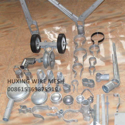 Chain Link Fence Parts Fitting Accessories & Gate Hardware Fittings - Anping Huxing Wire Mesh ...