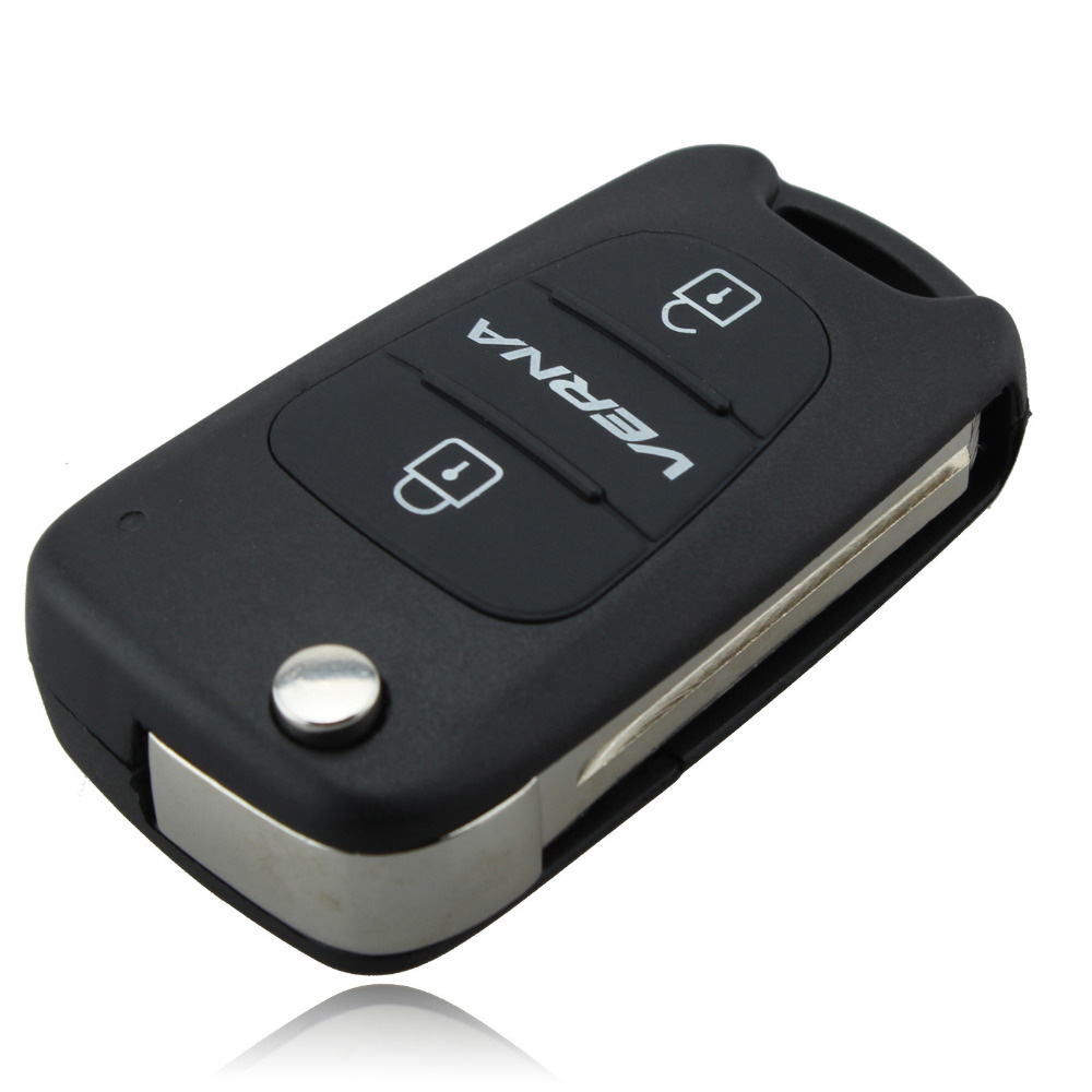 AS020008 Hyundai Verna 3 buttons Flip Remote Key Shell