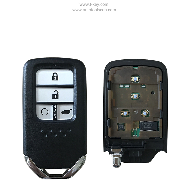 AK003087 for Honda Smart Key 4 Button 433MHz ID47 Chip FCCID KR5V2X OEM ...