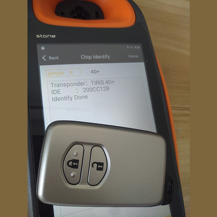 AK007173 2009-2015 Toyota Land Cruiser smart key 2button , B77EA 433MHZ ...
